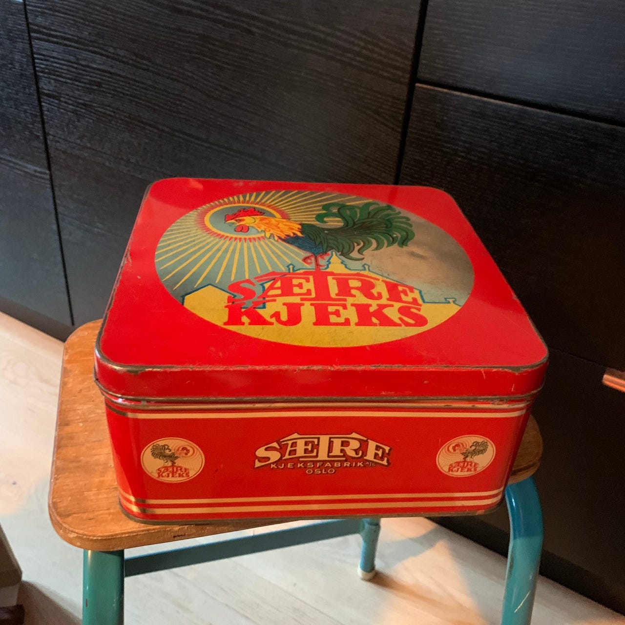 Retro Sætre kjeksboks | FINN-torget