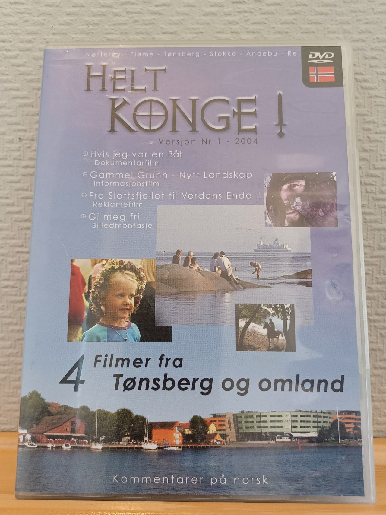 Helt konge! 3 filmer fra Tønsberg og omland (DVD) – 3 filmer for 2 | FINN-torget