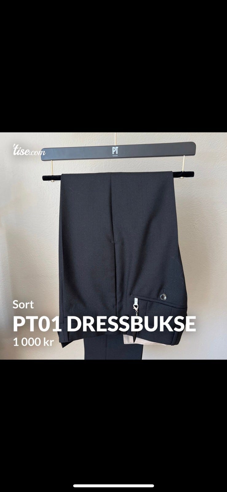 PT01 Dressbukse, sort | FINN torget