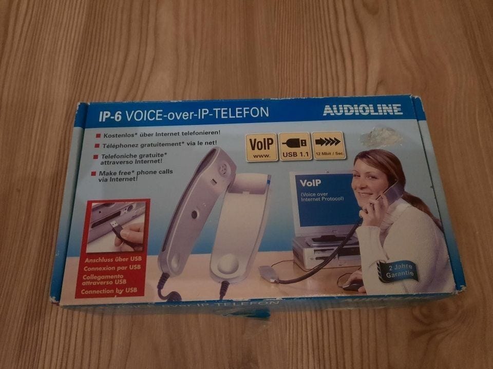 Telefon Voice over IP / Audioline | FINN torget