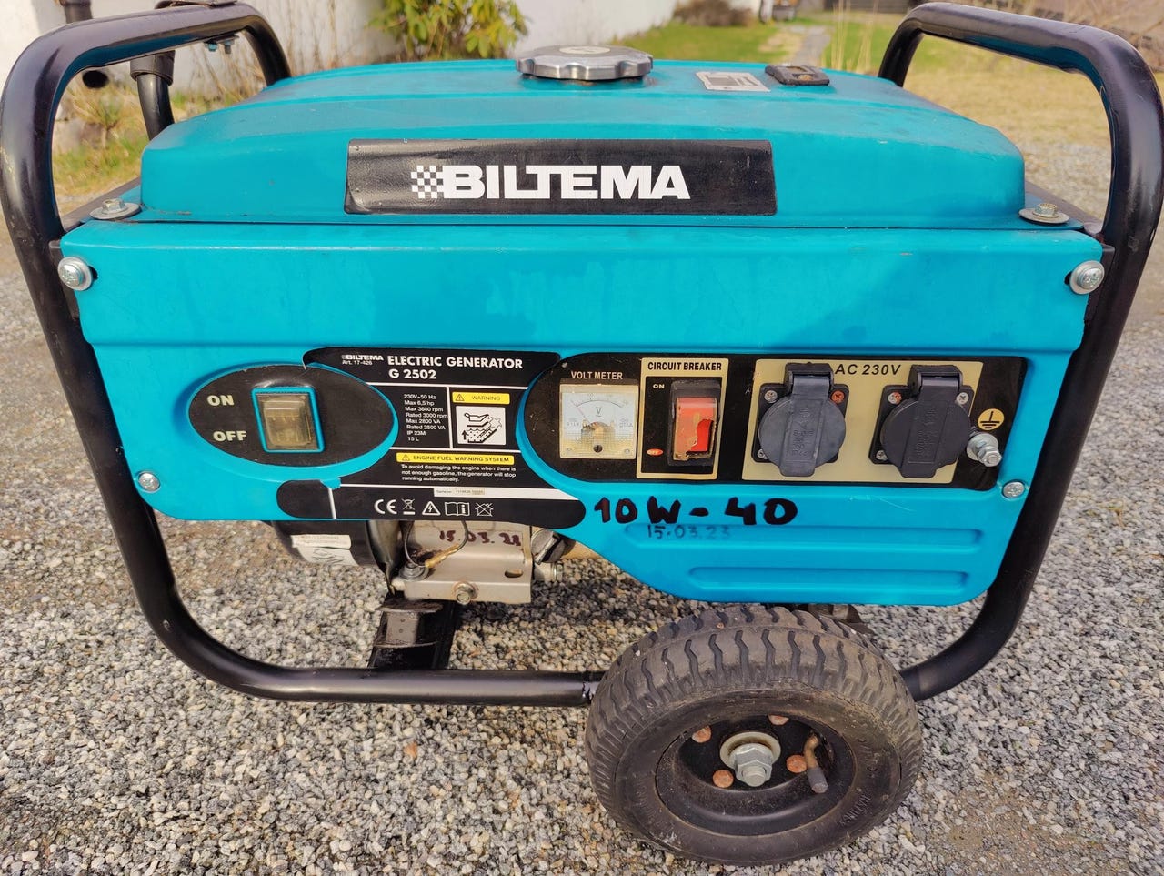 Til salgs strømaggregat fra Biltema | FINN torget