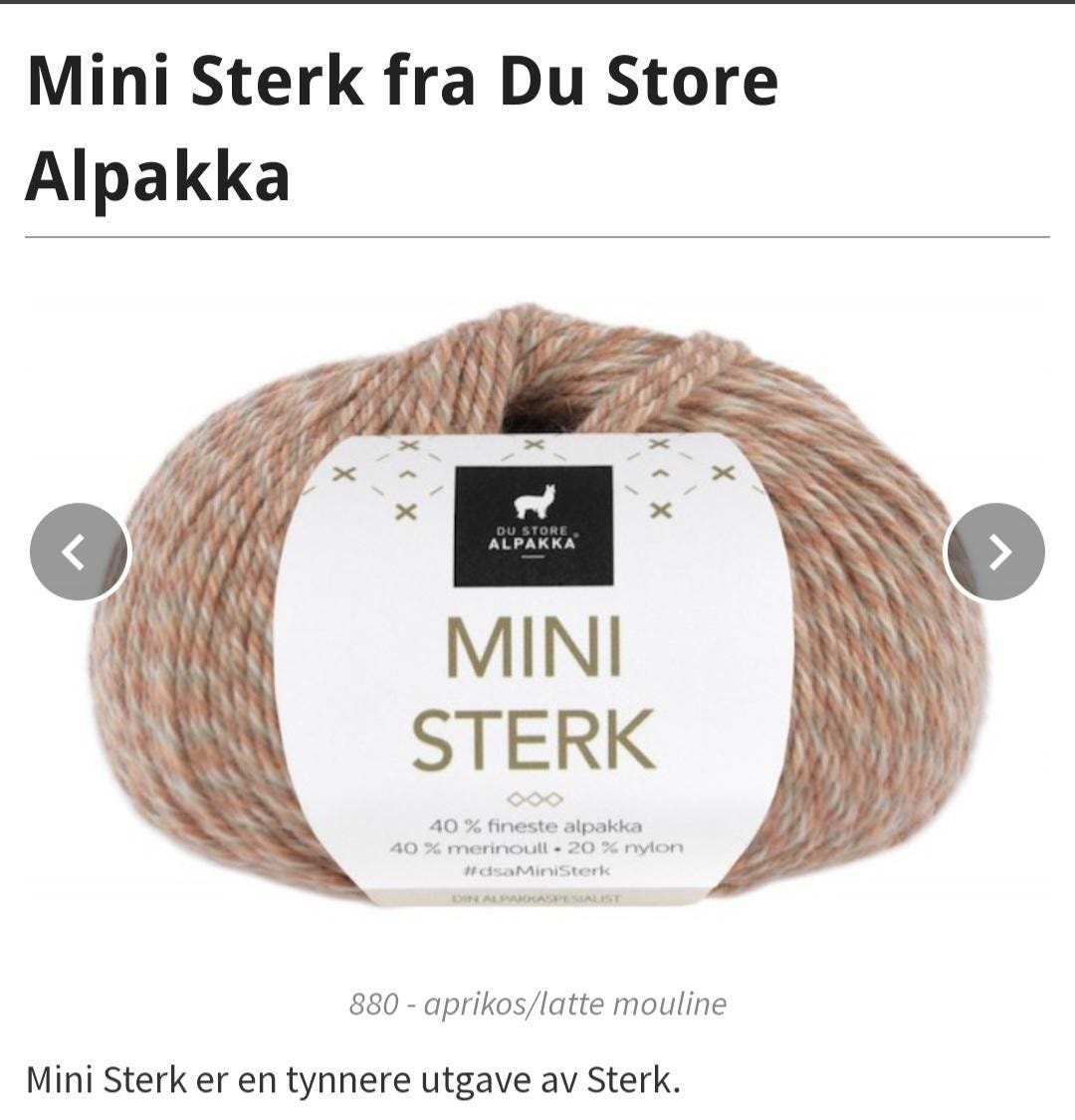 15 nøster Mini Sterk | FINN-torget