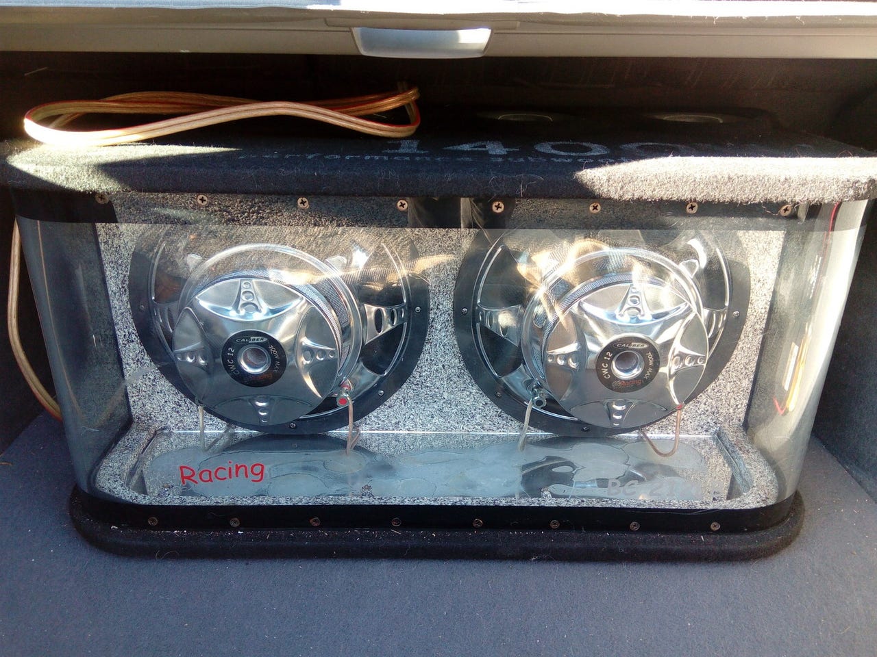 Caliber 2x12 sub m/forsterker og spiller | FINN-torget