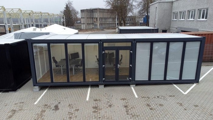 KT Modules Modular container office | FINN torget