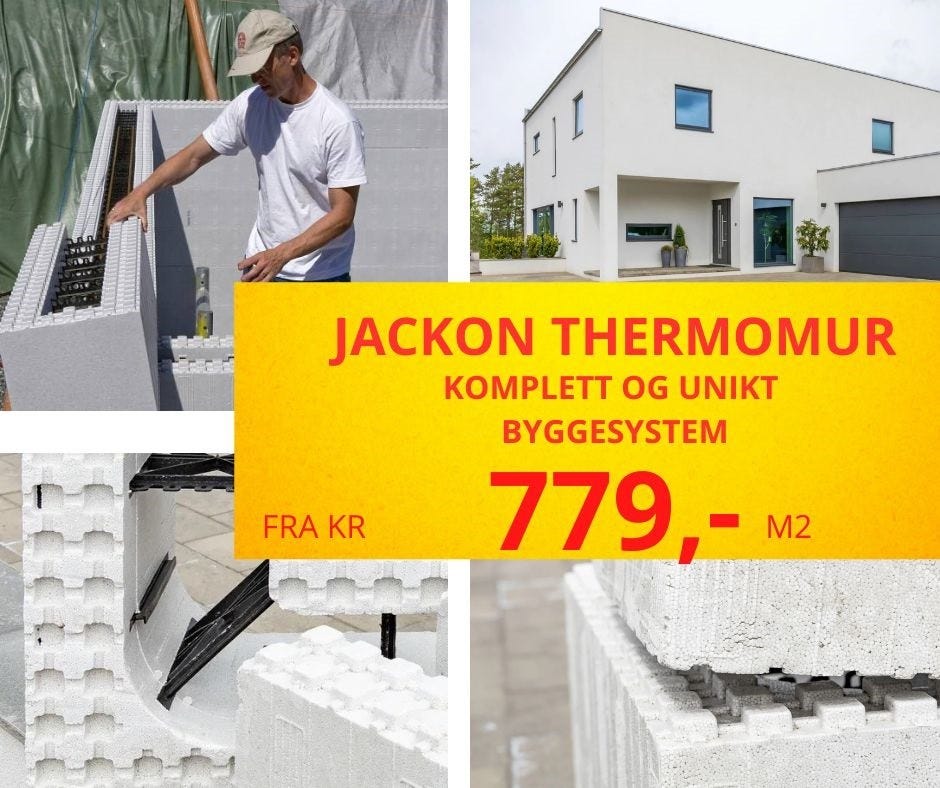 Jackon / BEWI Thermomur 250 X | FINN torget