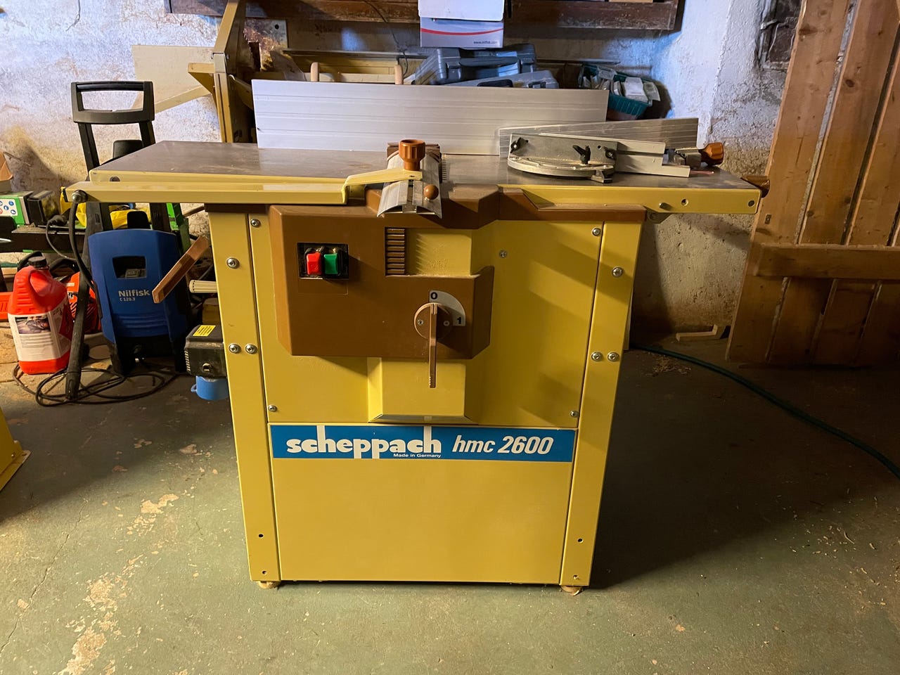 Avretter og Tykkelseshøvel, Scheppach hmc 2600 til salgs | FINN torget