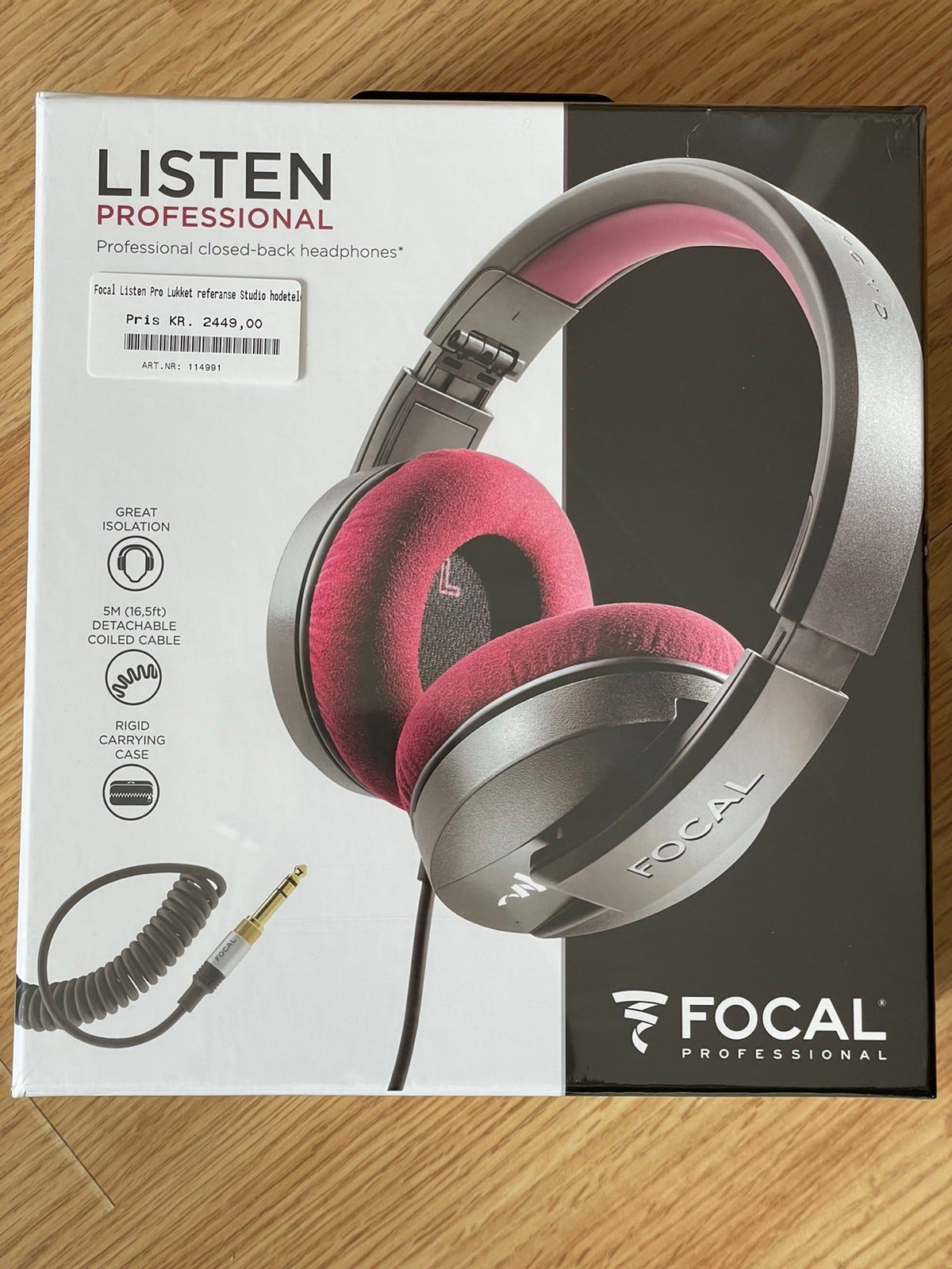 Focal Professional Listen hodetelefoner | FINN torget