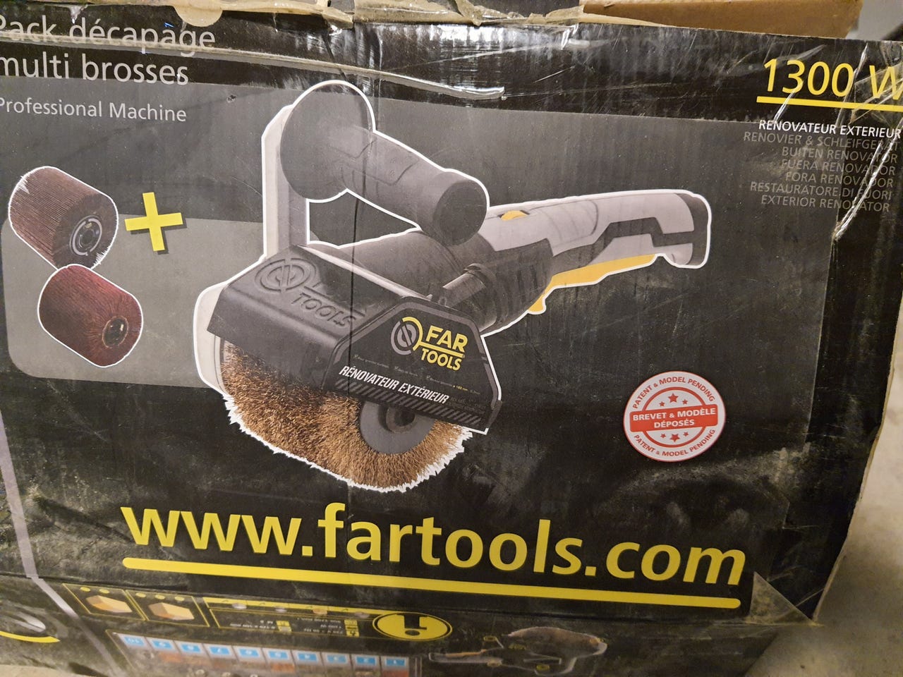 Renovator REX120c Satineringsmaskin / grovpusser | FINN torget