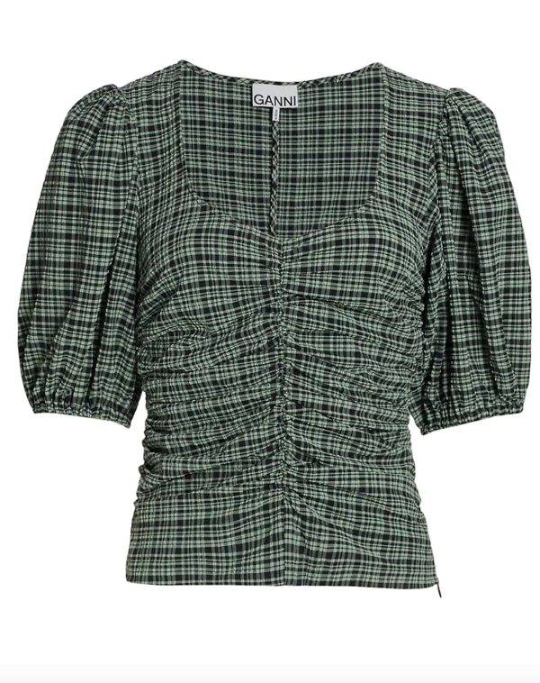 Ganni Seesucker topp | FINN-torget