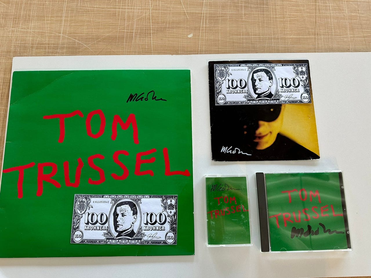 Tom Trussel , Michael Krohn , kassett , Raga Rockers , norsk rock ...