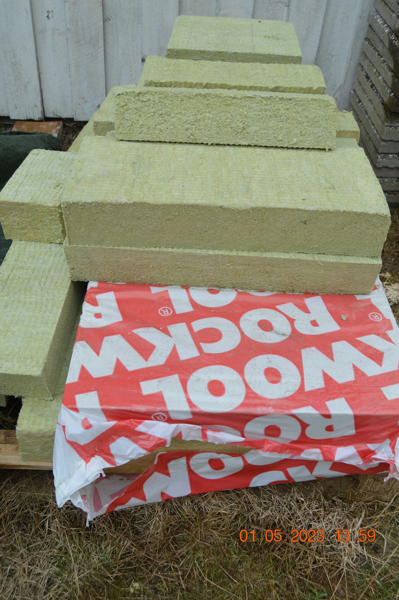 Rockwool Hardrock fasadeplater , isolasjon, 100/600/1200mm | FINN-torget