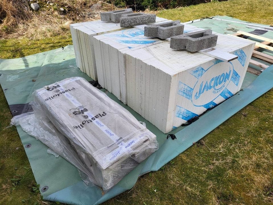 Jackon garasje elementer og isolasjon selges | FINN torget