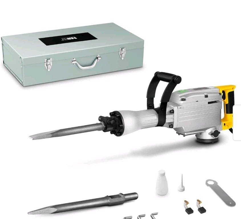 Demoleringshammer / Meiselhammer - TIL LEIE | FINN torget