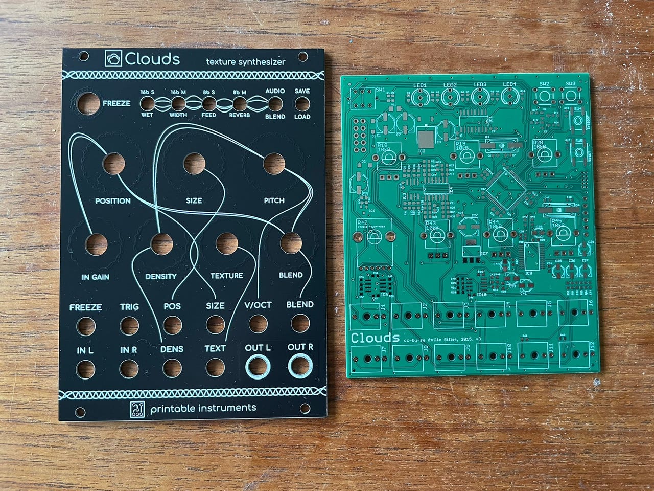 Mutable Clouds panel/pcb eurorack | FINN torget