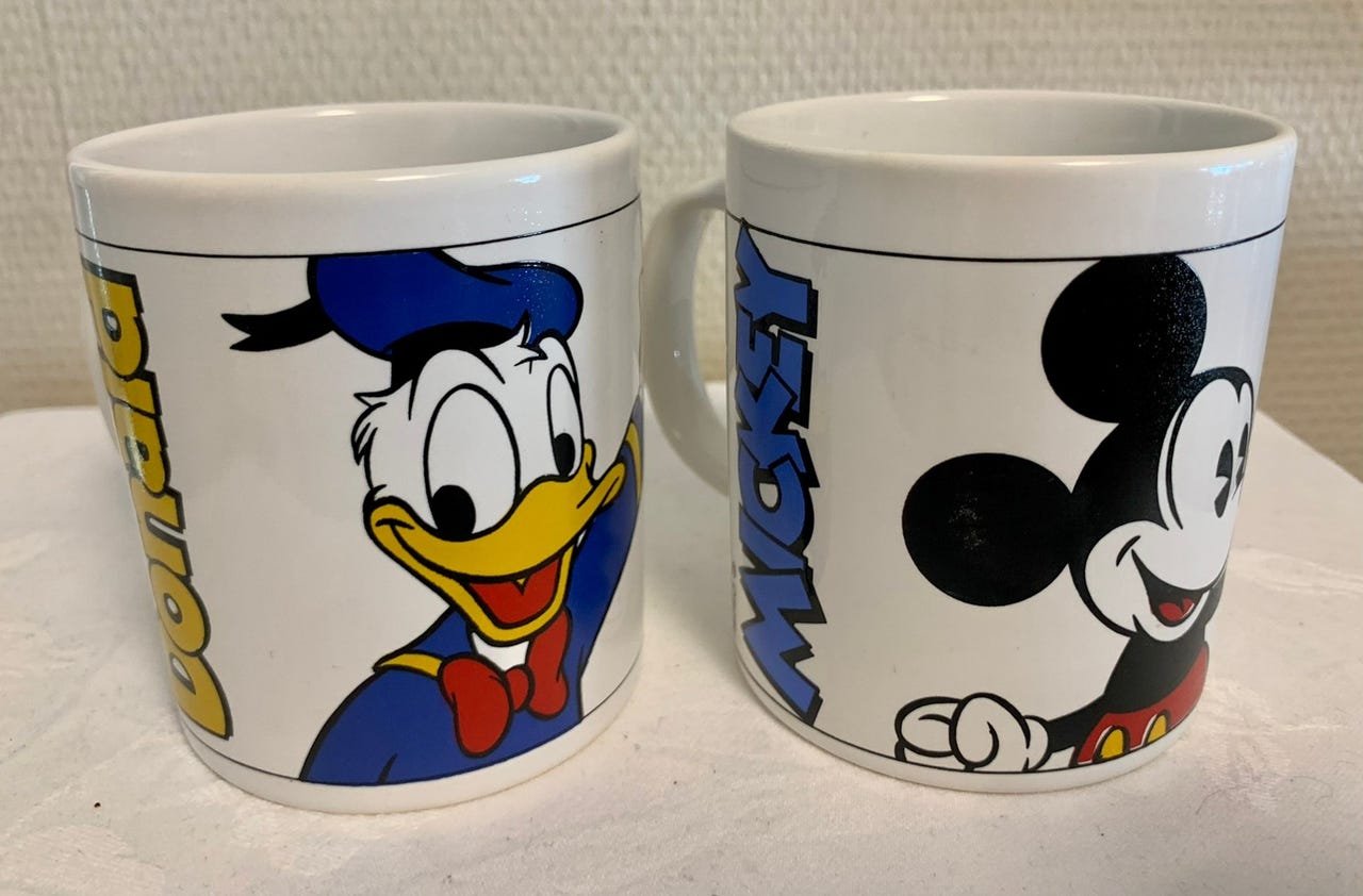 Donald og Mikke krus | FINN torget