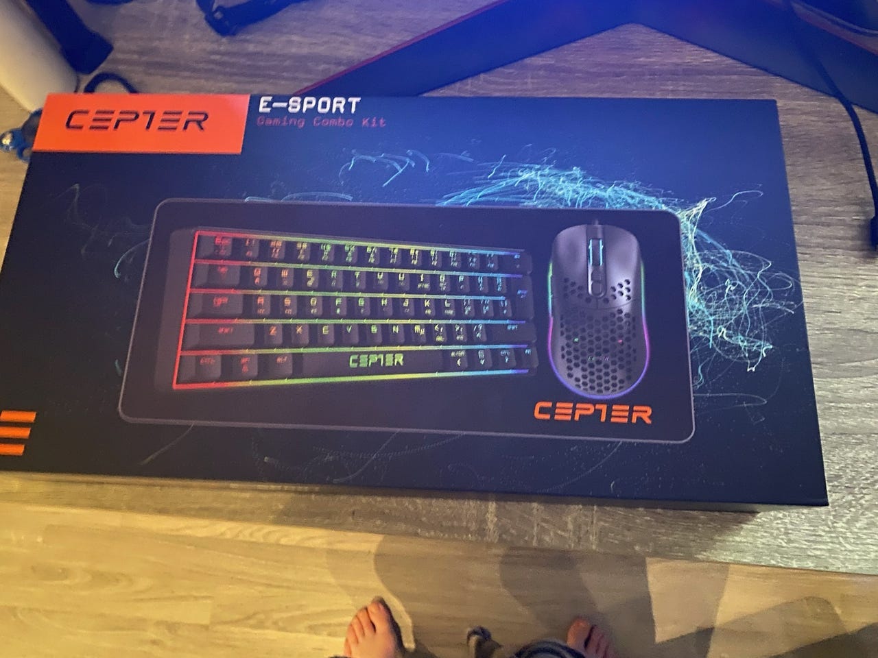Cepter E-sport combo kit, tastatur, mus og musematte | FINN-torget