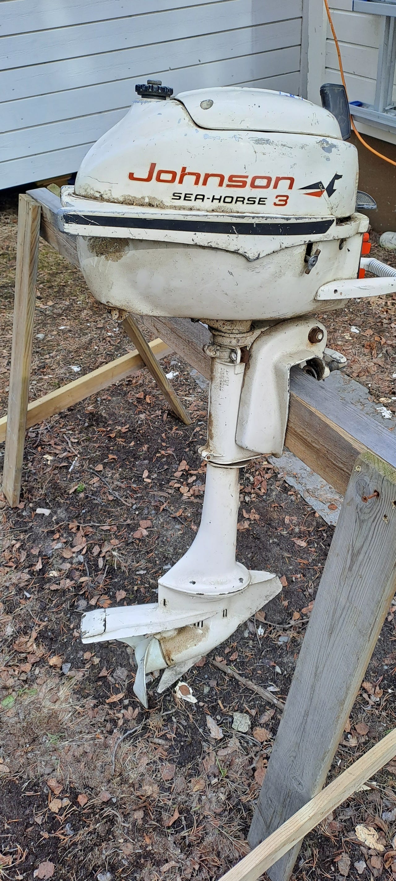 Johnson Seahorse påhengs motor 3hk fra 60tallet? | FINN-torget
