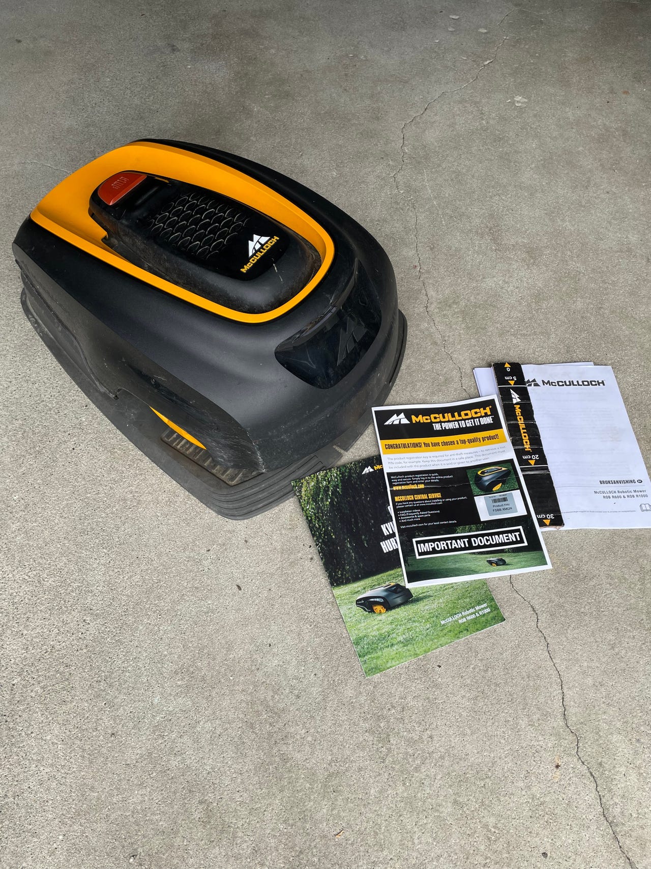 Robotklipper McCulloch ROB R1000 selges! | FINN torget