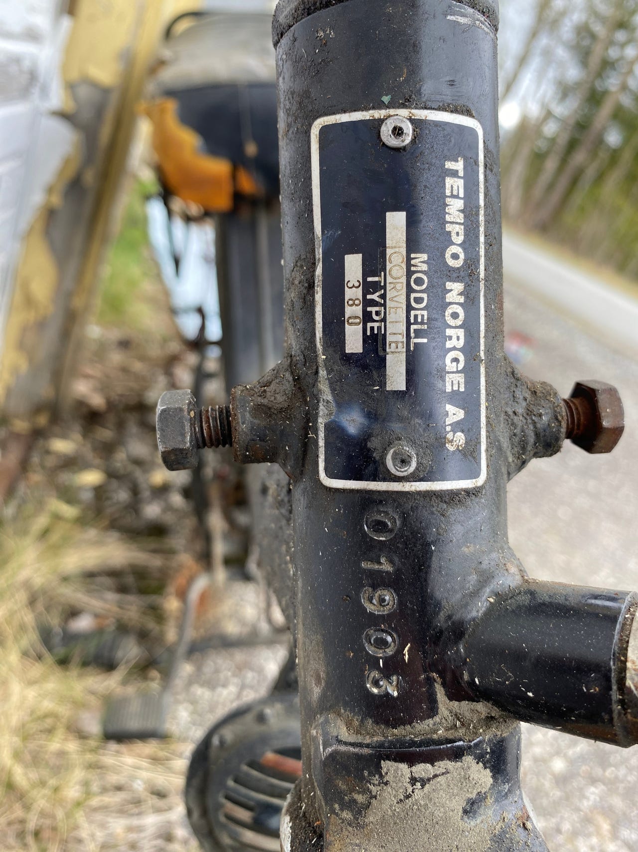 1992 Tempo Corvette ramme + div deler | FINN-torget