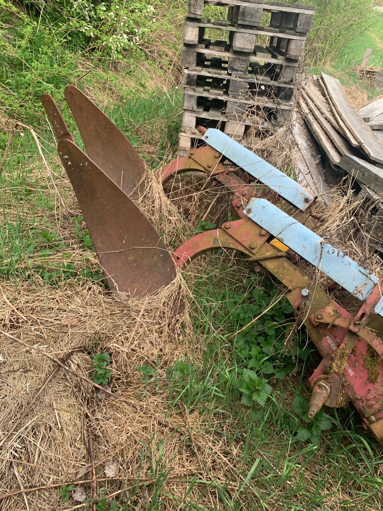 Gammel 2 skjærs plog. | FINN-torget