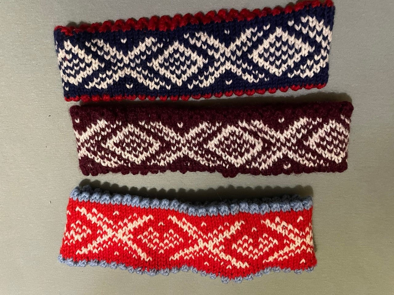 Marius pannebånd ull strikk | FINN-torget