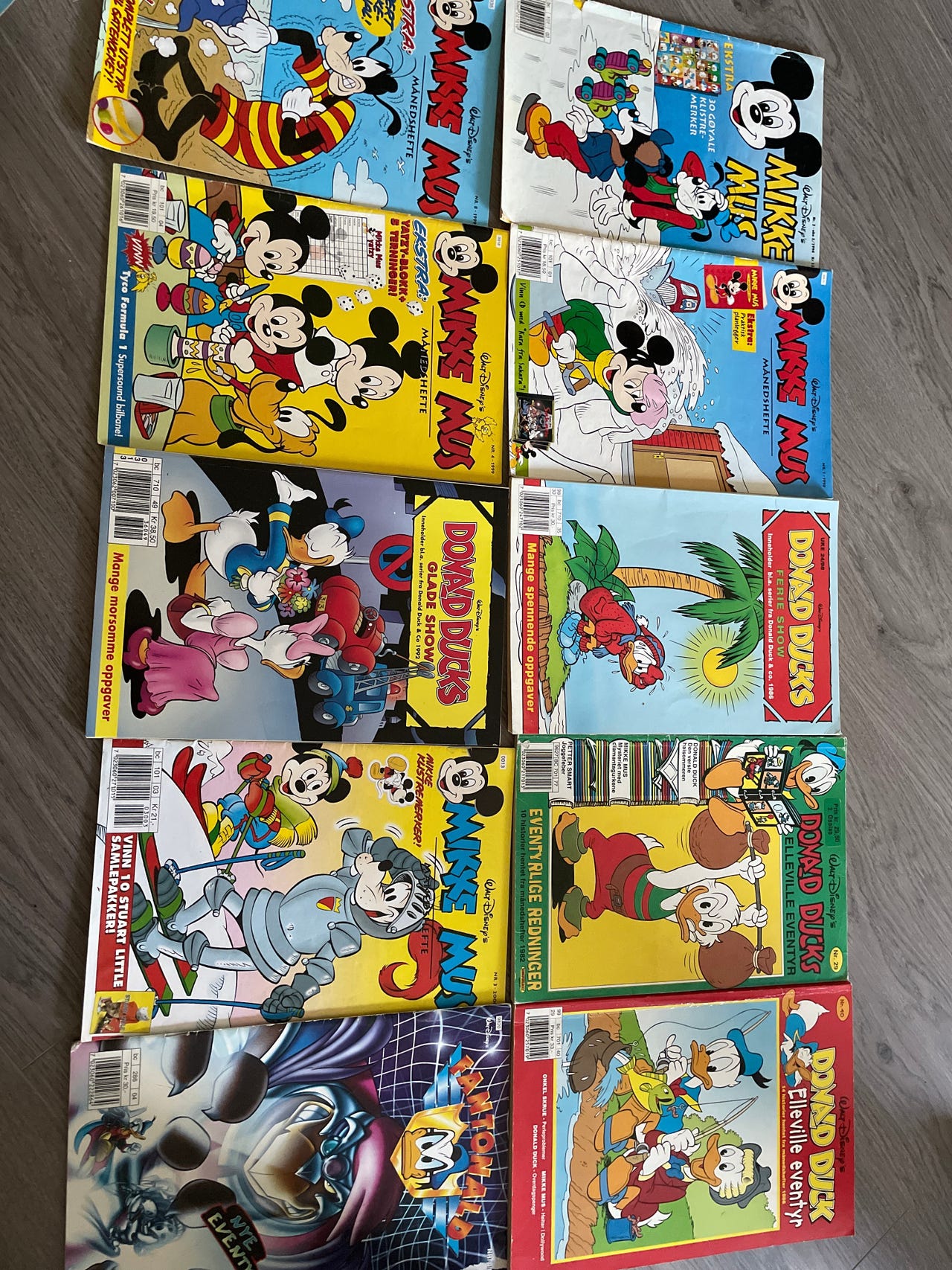 donald duck, mikke mus, onkel skrue. Gi bud | FINN-torget