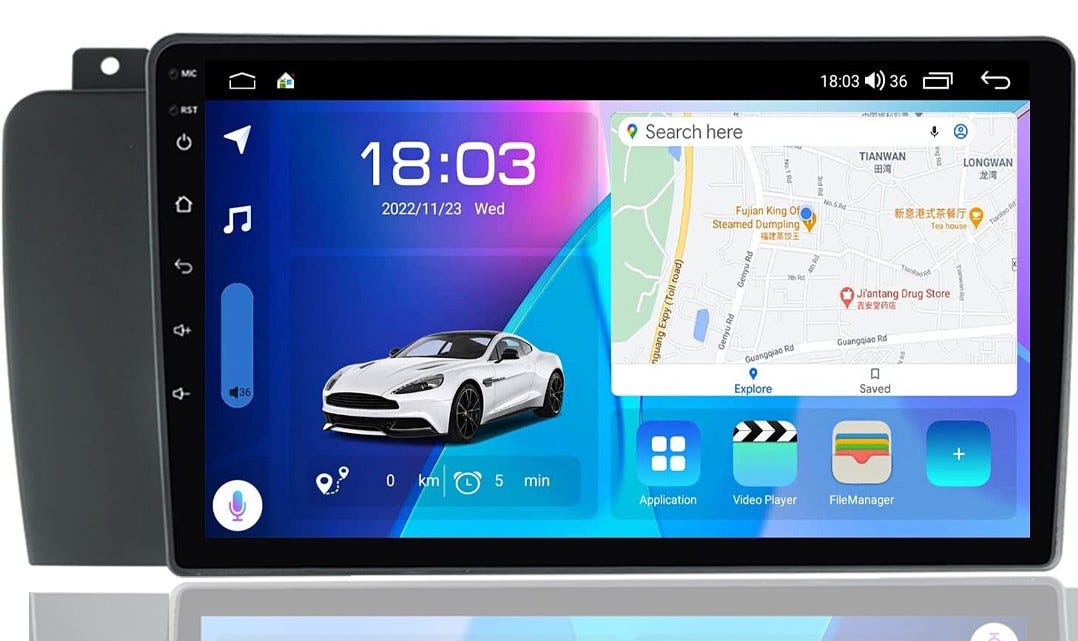 VOLVO XC70 V70 S60 2004 - 2009 Spesialspiller 9.5" IPS HD Android 11.0 ...