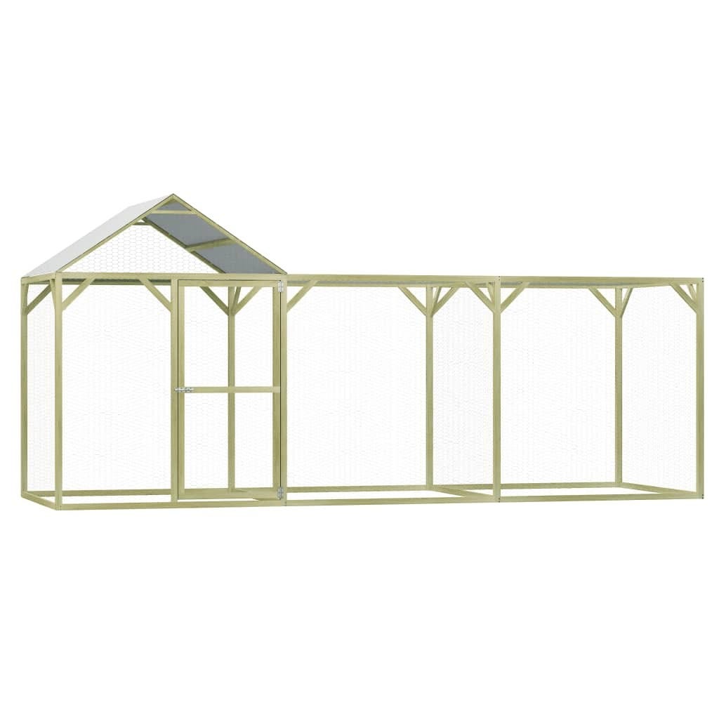 vidaXL Kyllingbur 4,5x1,5x2 m impregnert furu | FINN-torget