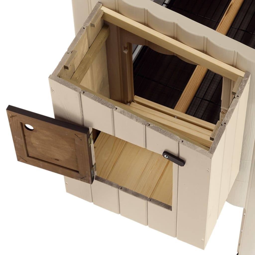 vidaXL Kyllingbur 1,5x3x1,5 m impregnert furu | FINN-torget