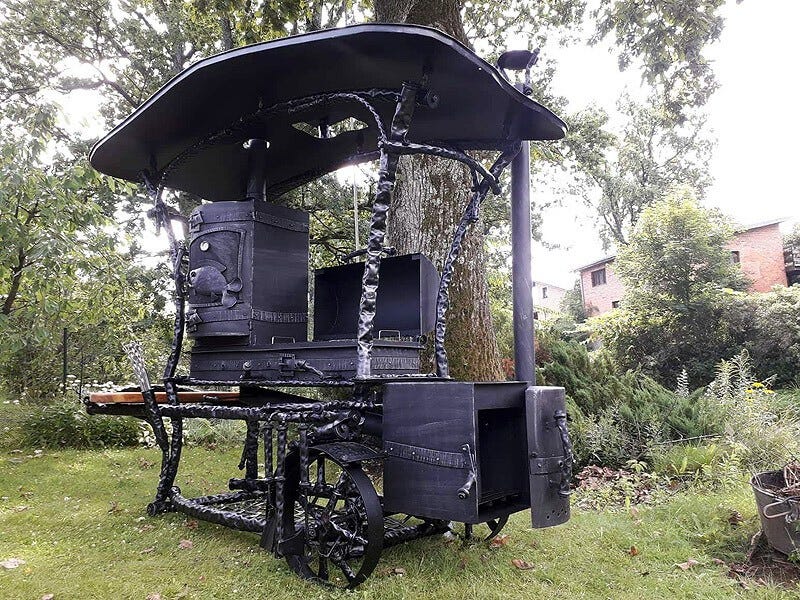 Blacksmith barbecue grill outdoor kitchen, utendørs grill | FINN-torget