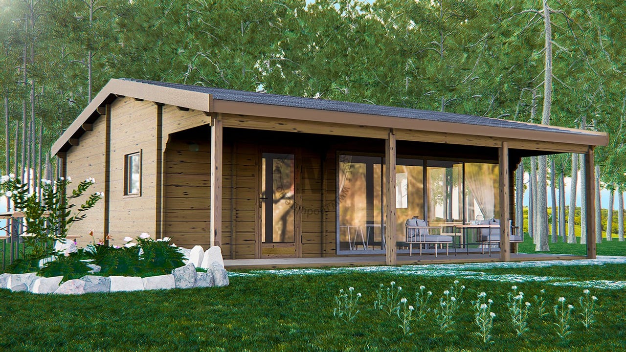 Hytte 63m2 med 2 sov. Lagersalg! -40% rabatt! | FINN-torget