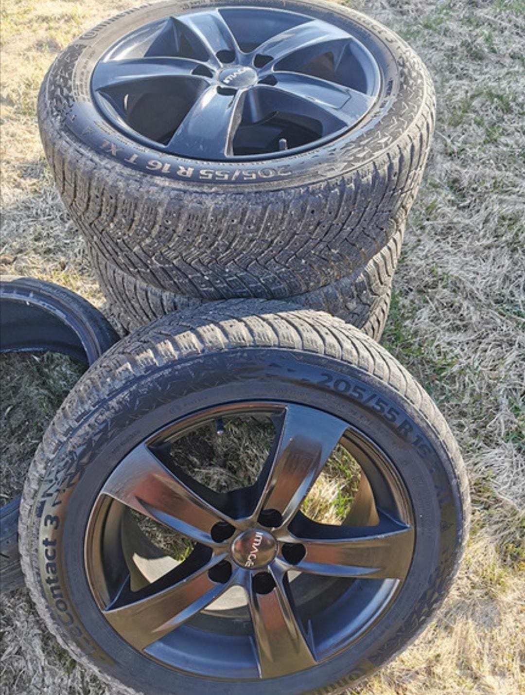 16" matt sorte felger 5x108 | FINN torget