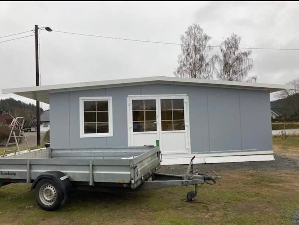 Isocamp elementer 7,5 x 4 meter selges. | FINN-torget