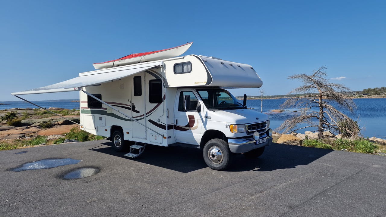 Bobil til salgs: Ford E450 TIOGA 4x4 - 1999 - Alkove - 263 hk - 6,8 l ...