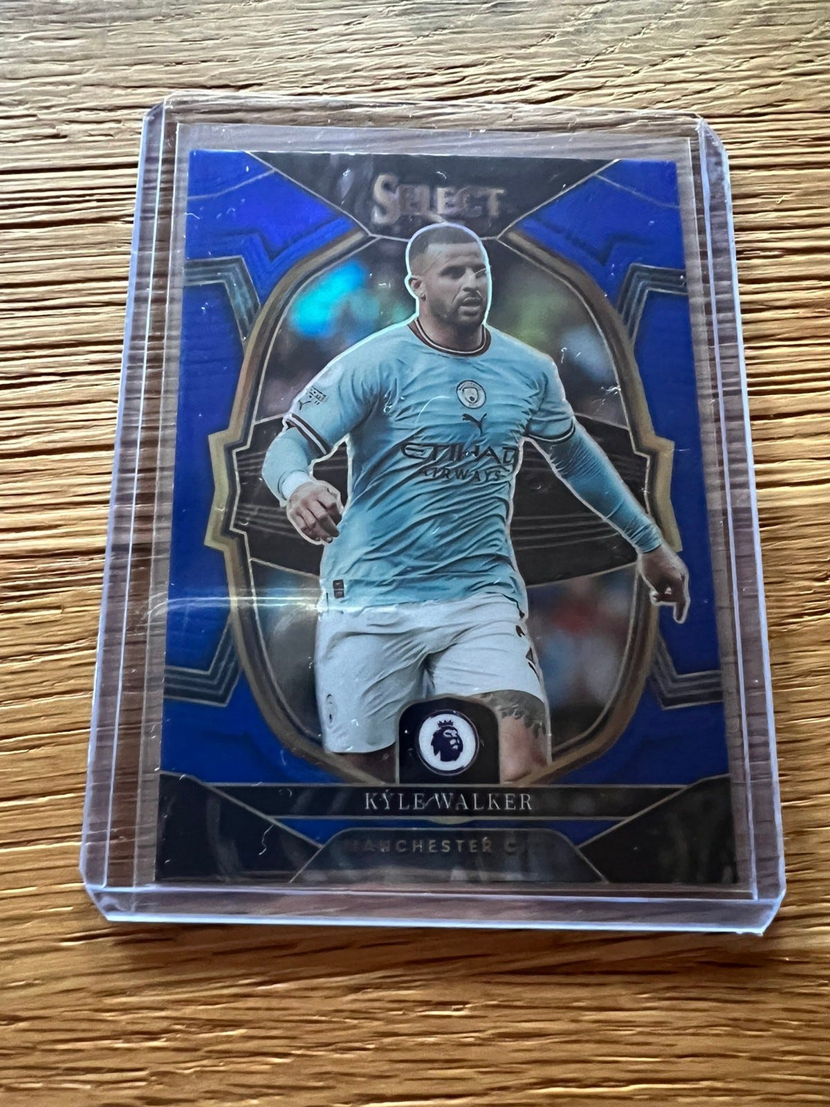 Kyle Walker Blue Prizm Select fotballkort | FINN-torget