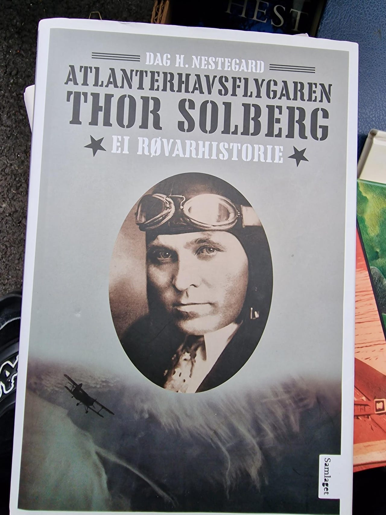 Atlanterhavsflygaren Thor Solberg - ei røvarhistorie | FINN-torget