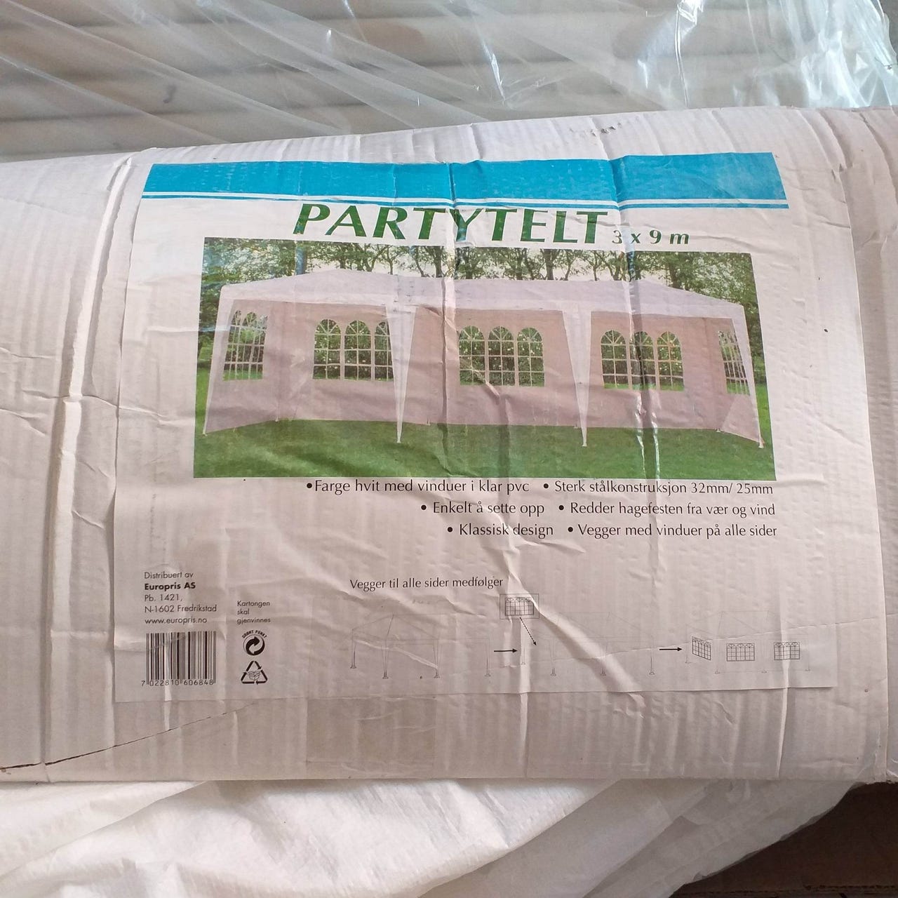 PARTYTELT 3 X9 kr.2900 | FINN torget