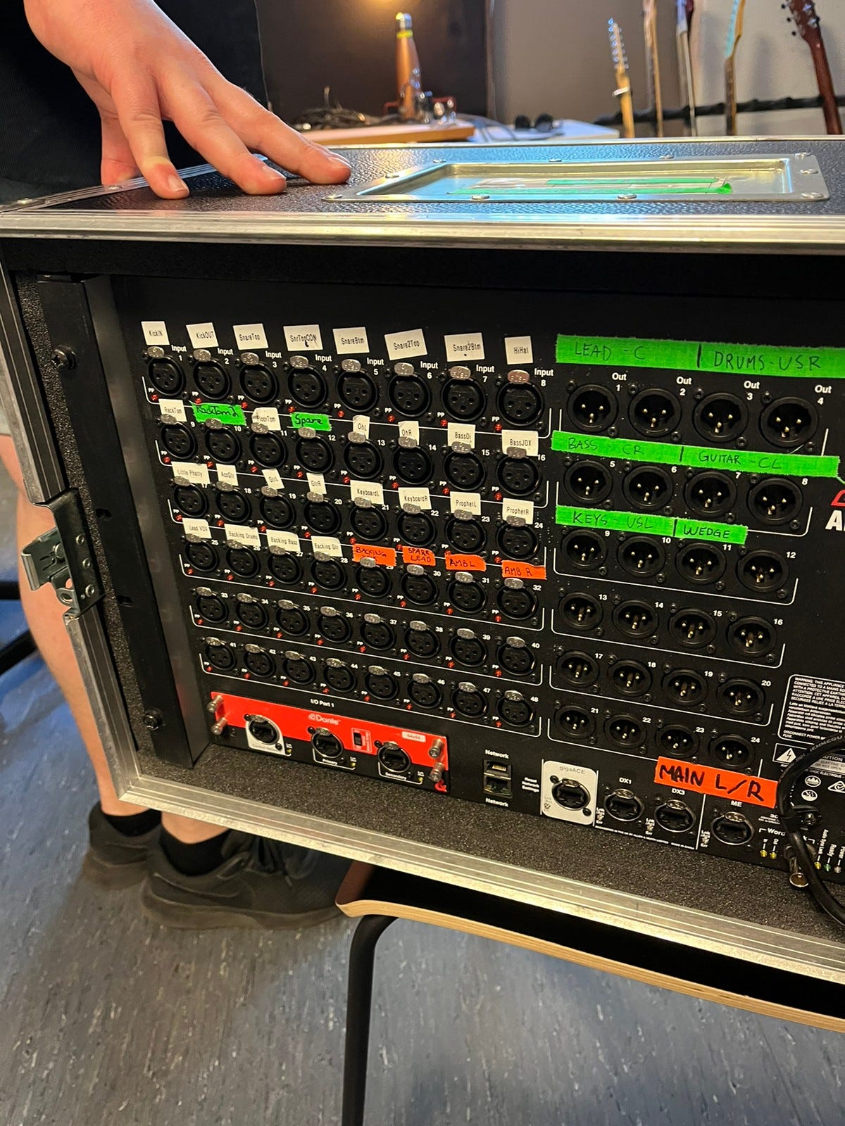 Allen Heath CDM48 Stagebox med Dante og Flight. | FINN torget