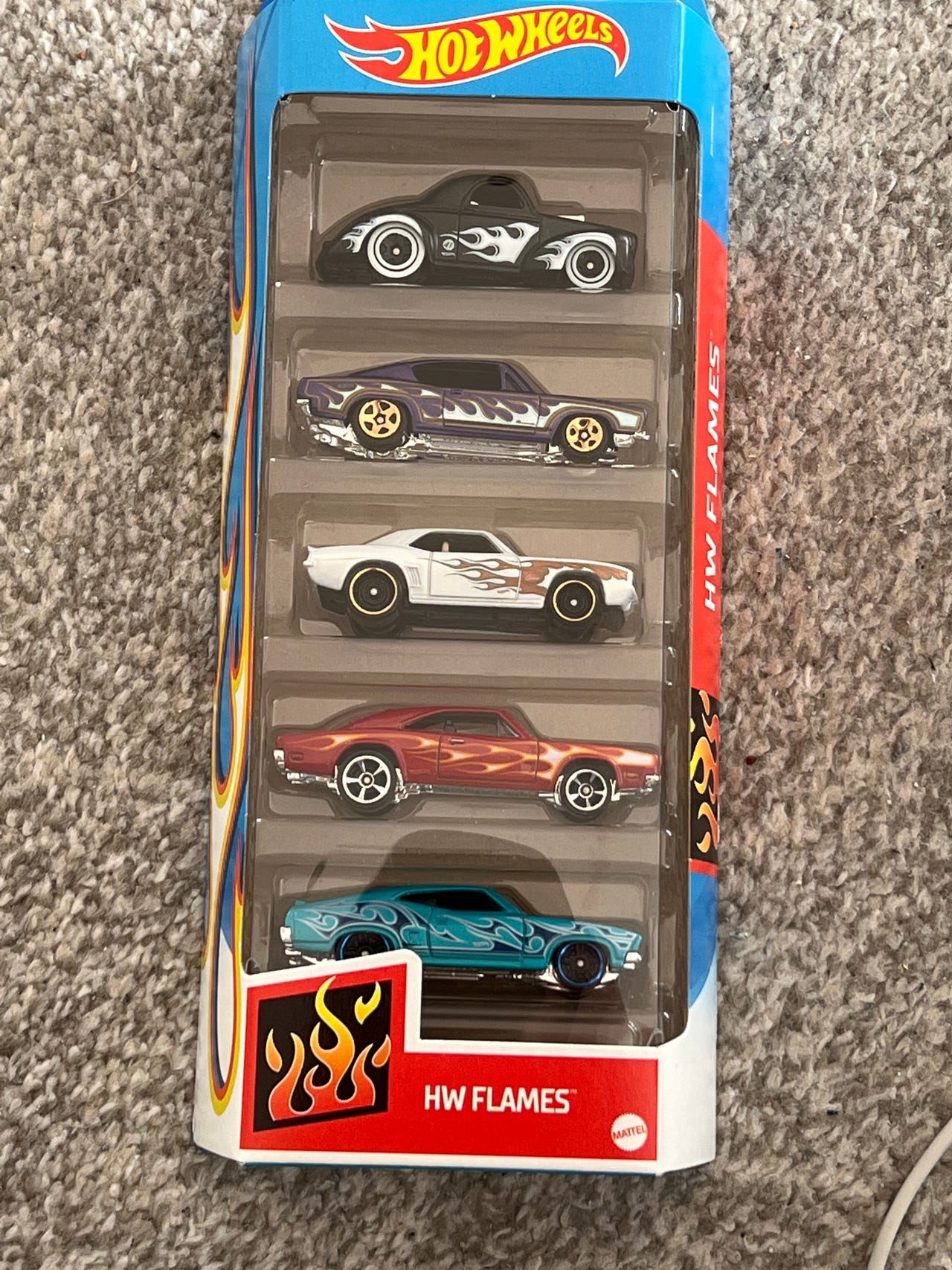 Hot Wheels HW Flames 5 pack | FINN-torget