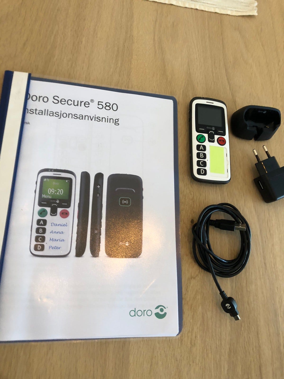 Doro Secure 580 Mobiltelefon | FINN-torget