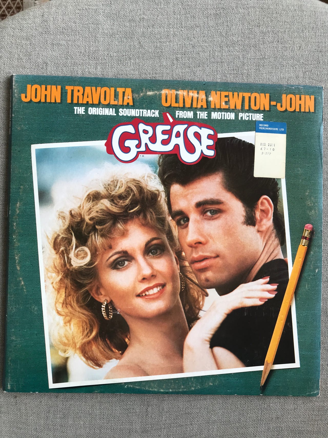 Various – Grease (The Original Soundtrack From The Motion Picture) LP ...