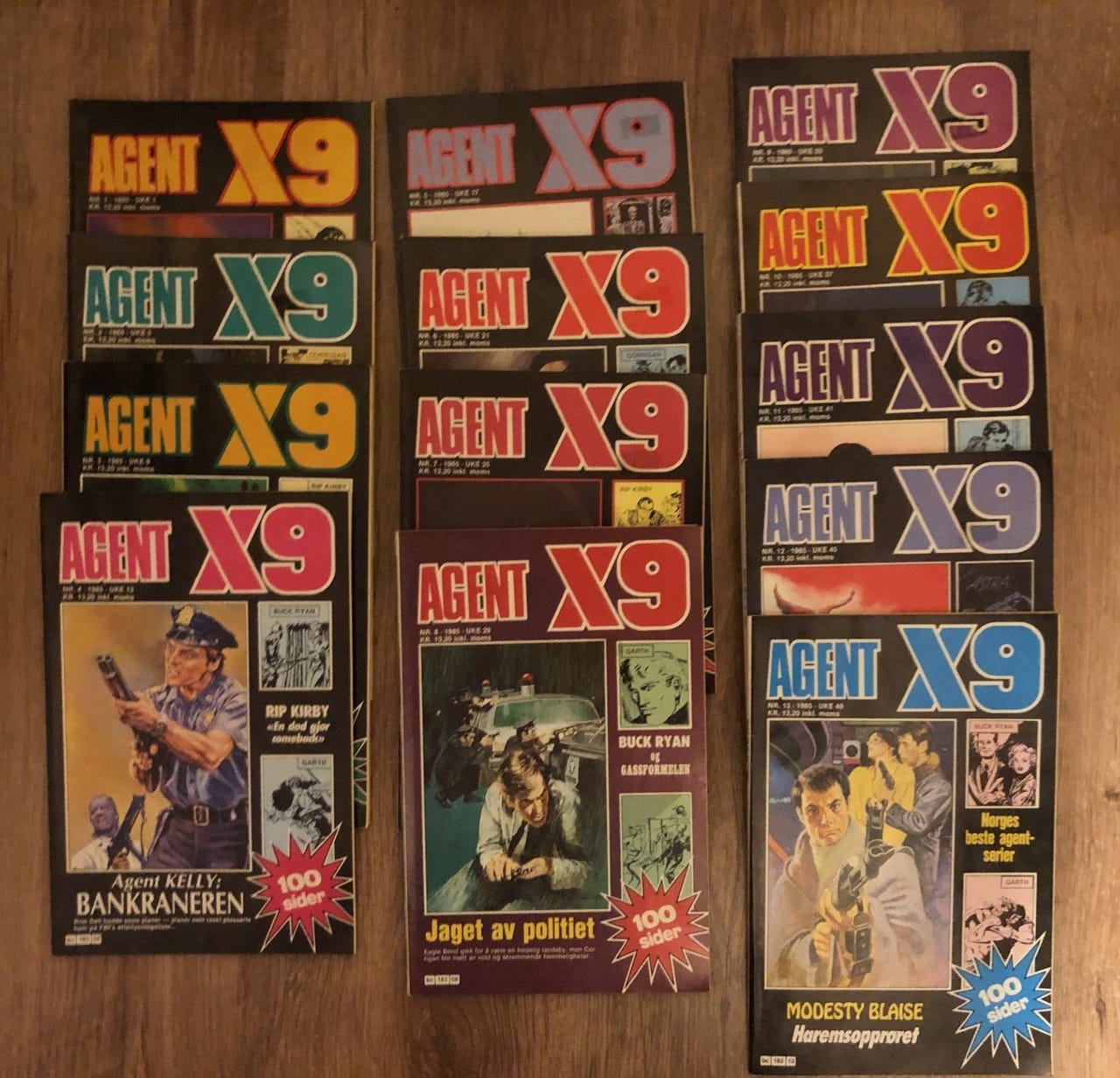 Agent X9 - 1985 Komplett | FINN torget