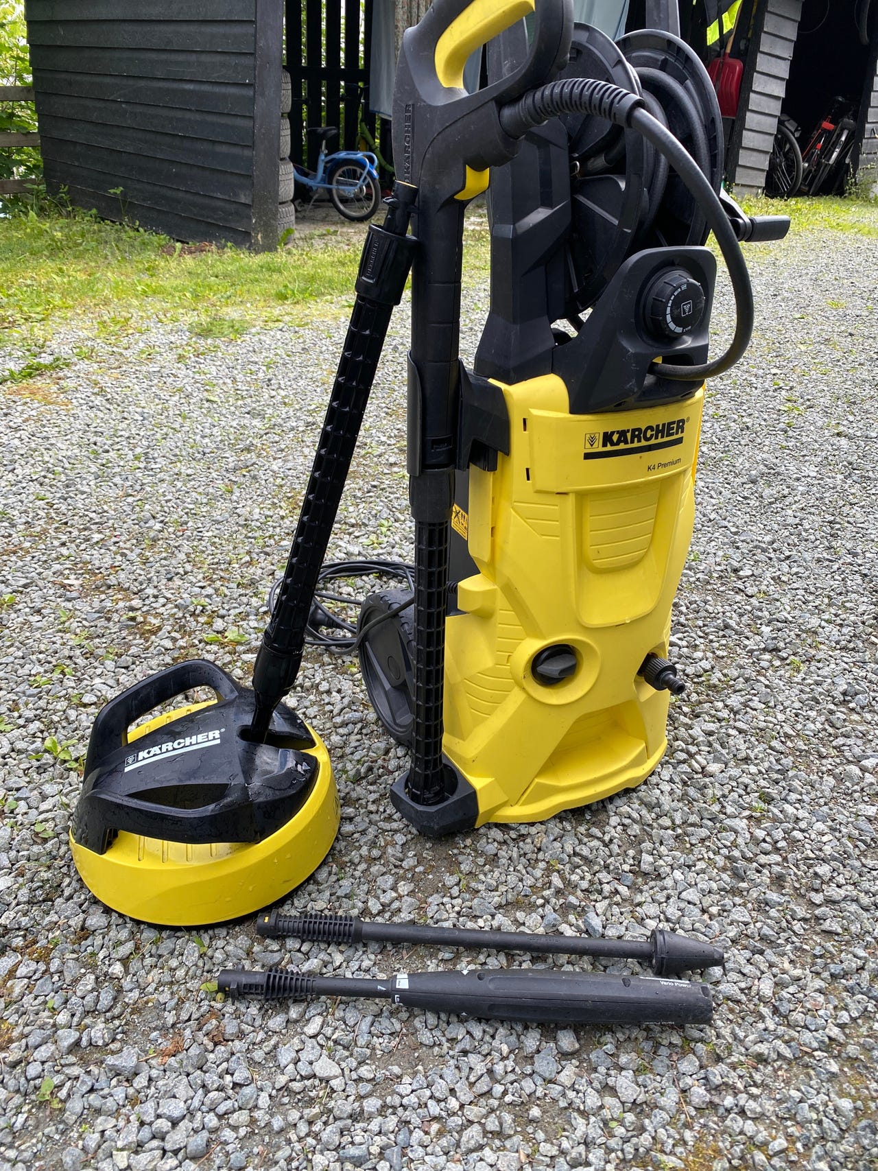 Defekt Kärcher K4 Premium høytrykkspyler med tilbehør | FINN torget