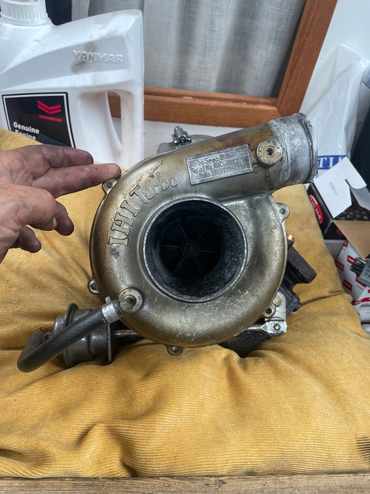 Turbo Yanmar 4LHA-STZP | FINN-torget