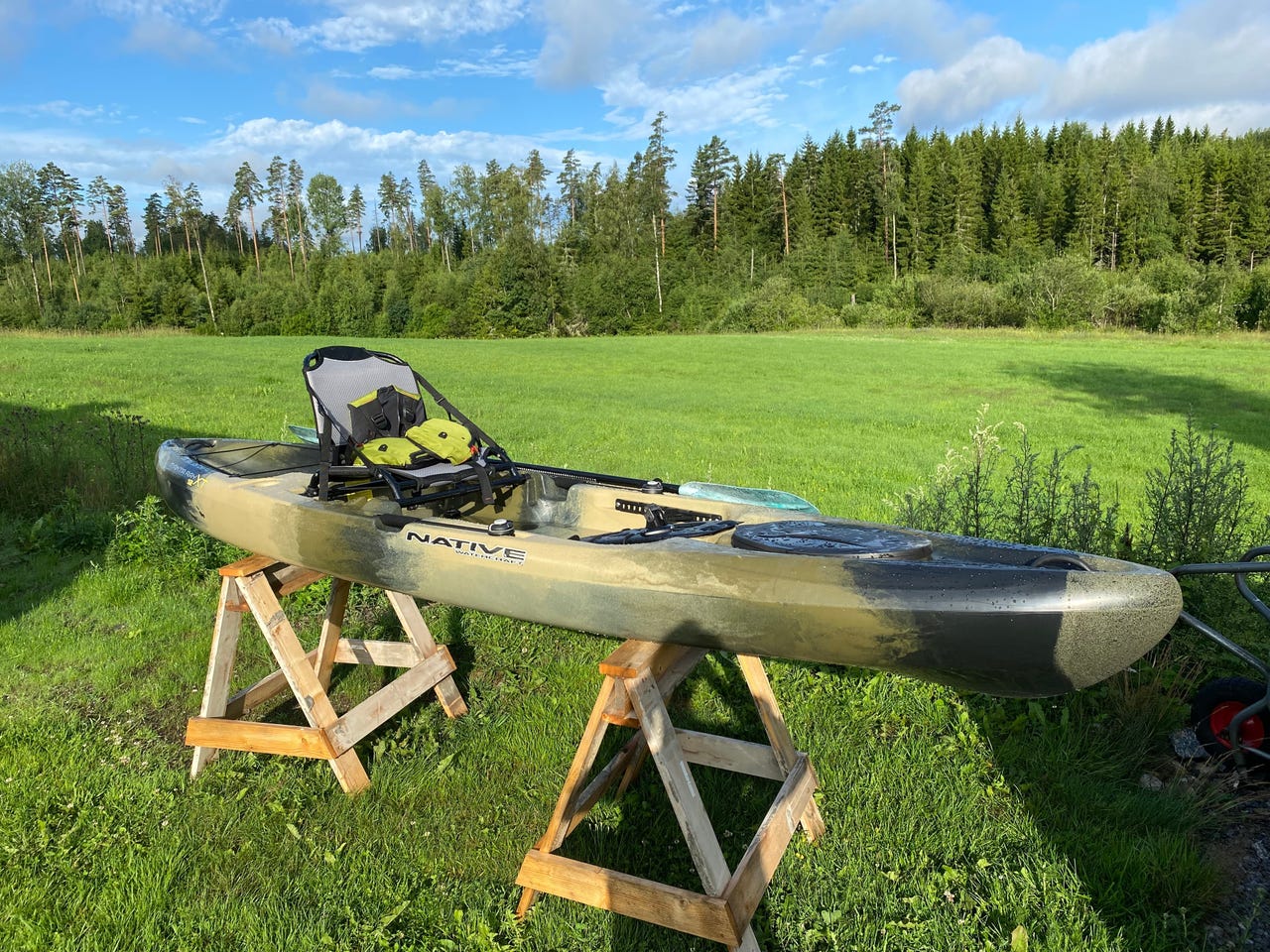 Fiskekajakk Nativewatercraft Manta Ray Angler 12 XT med ekkolodd | FINN ...