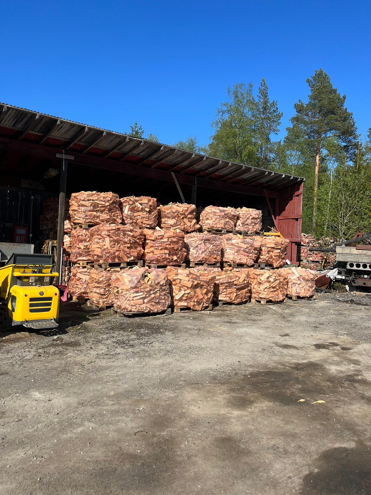 Bjørke Ved 1000l og 60l Og gran | FINN-torget