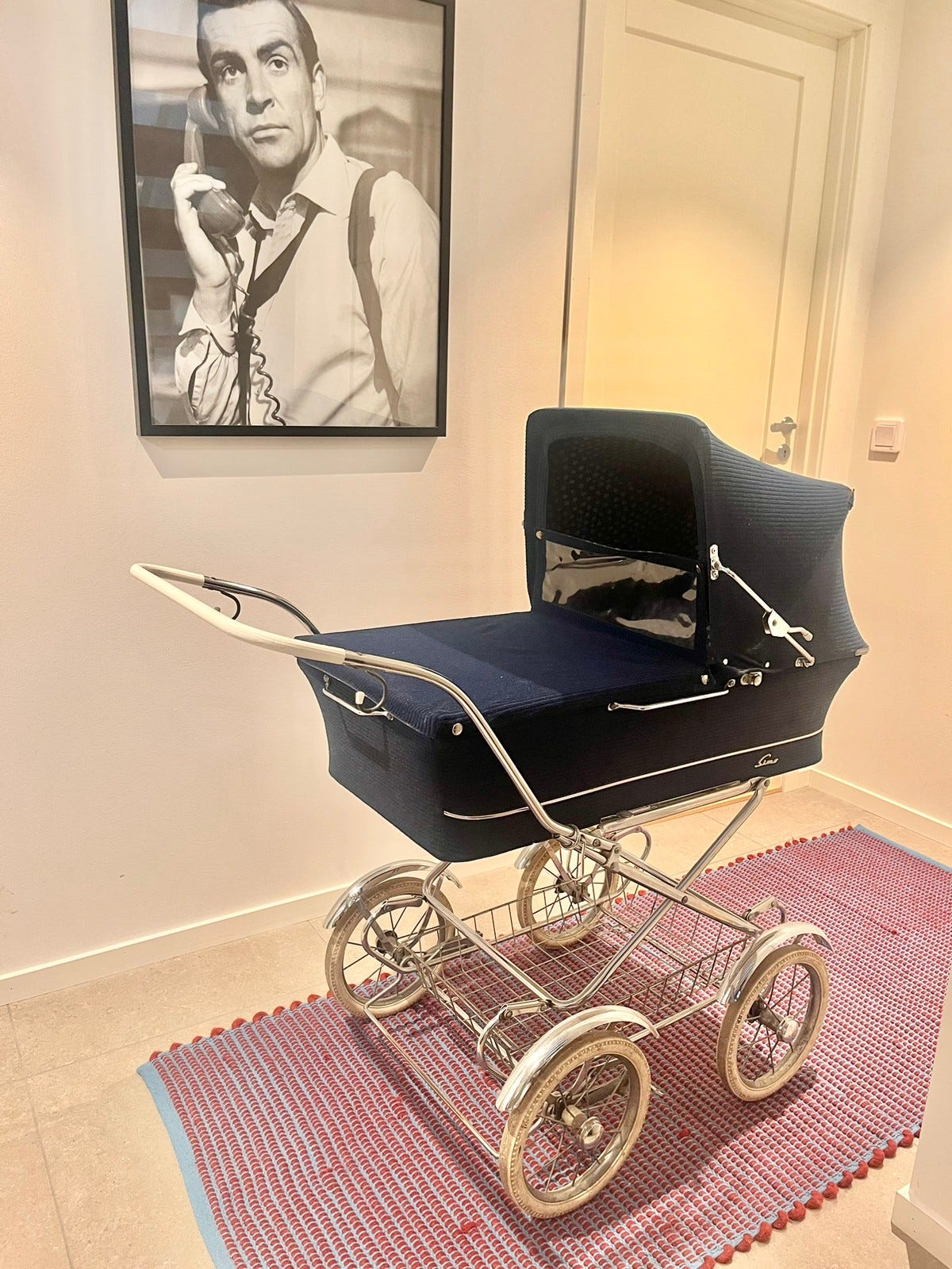 NY PRIS! Nydelig vintage Simo barnevogn fra 70-tallet | FINN-torget