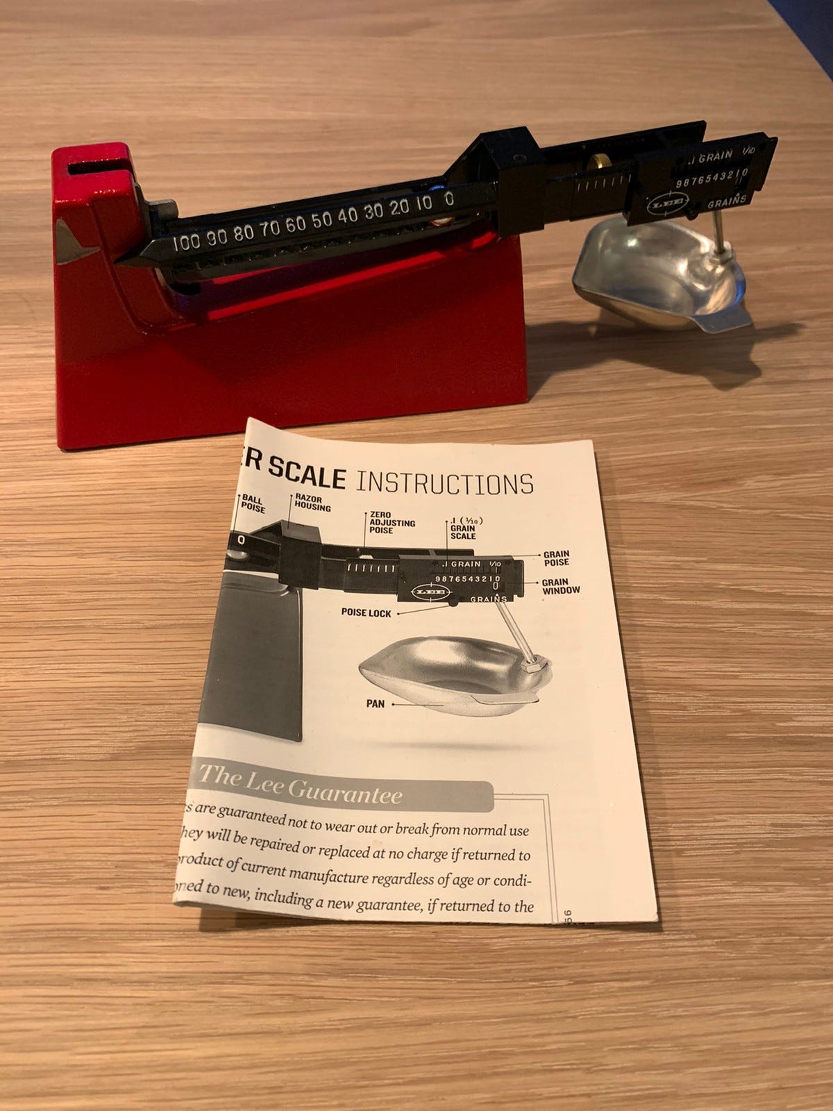 Lee Kruttvekt Safety | LEE PRECISION LEE SAFETY POWDER SCALE | FINN-torget