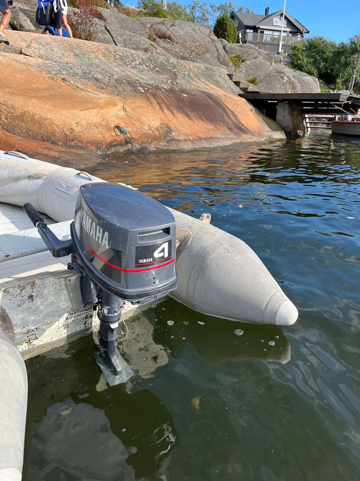 Båtmotor (med båt), Yamaha 4hk | FINN-torget