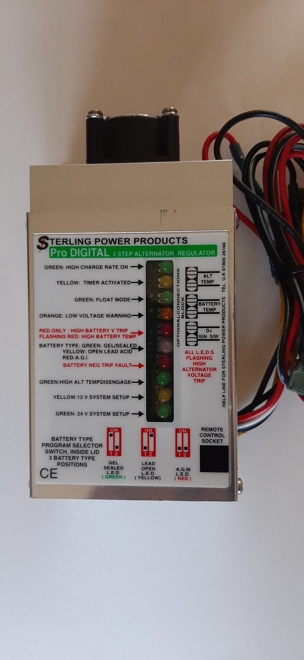 PDAR Sterling Pro Digital dynamo regulator | FINN-torget